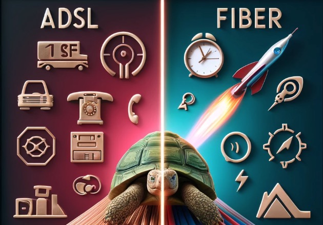ADSL vs Fibra: 5 differenze | ADSL- test blog